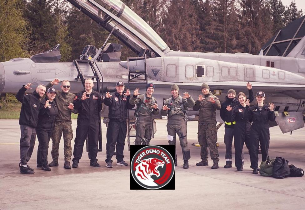 Tiger Demo Team ma nowego lidera. SLAB, pilot F-16, opowiada o planach ...