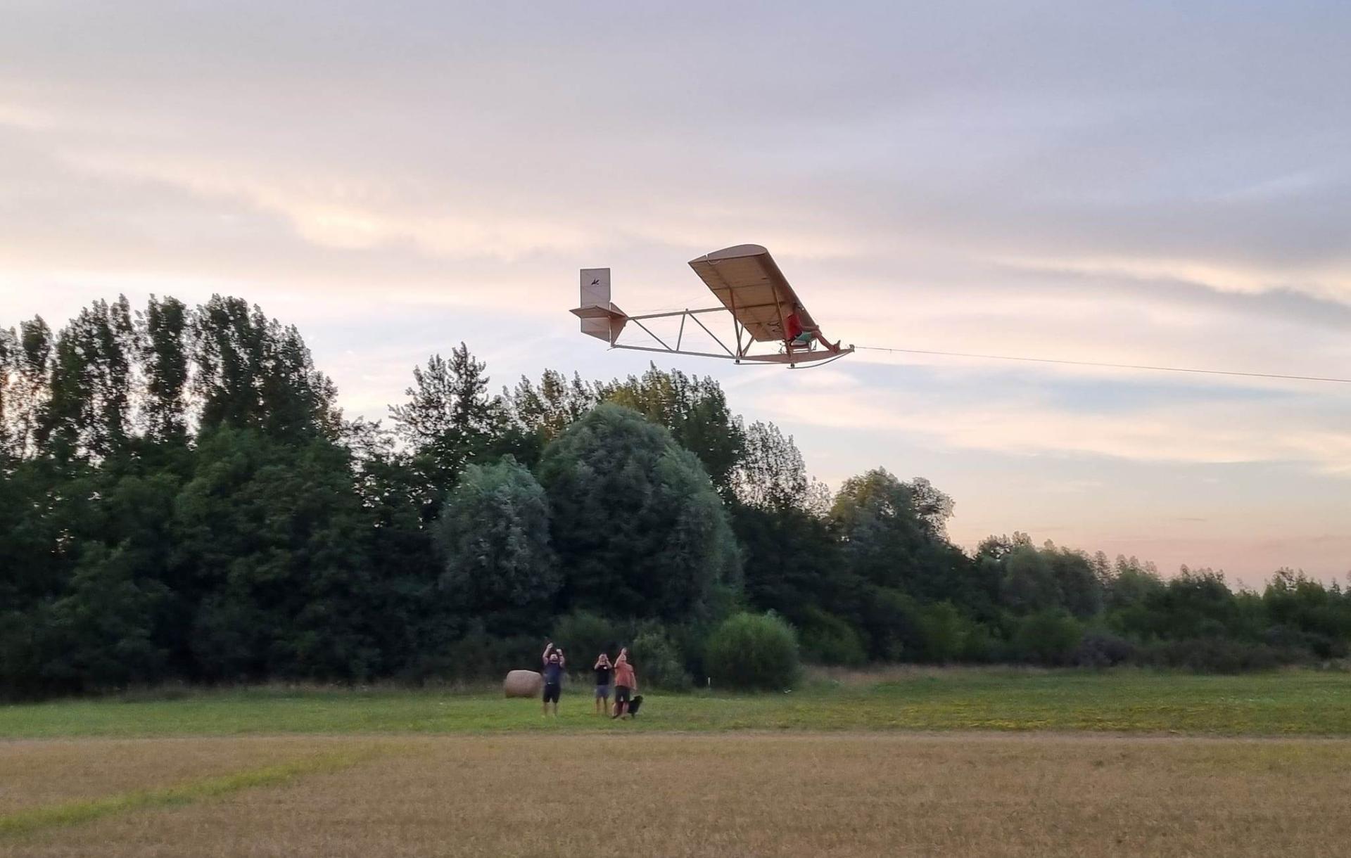 Replika szybowca szkolnego "Wrona" oblatana | dlapilota.pl