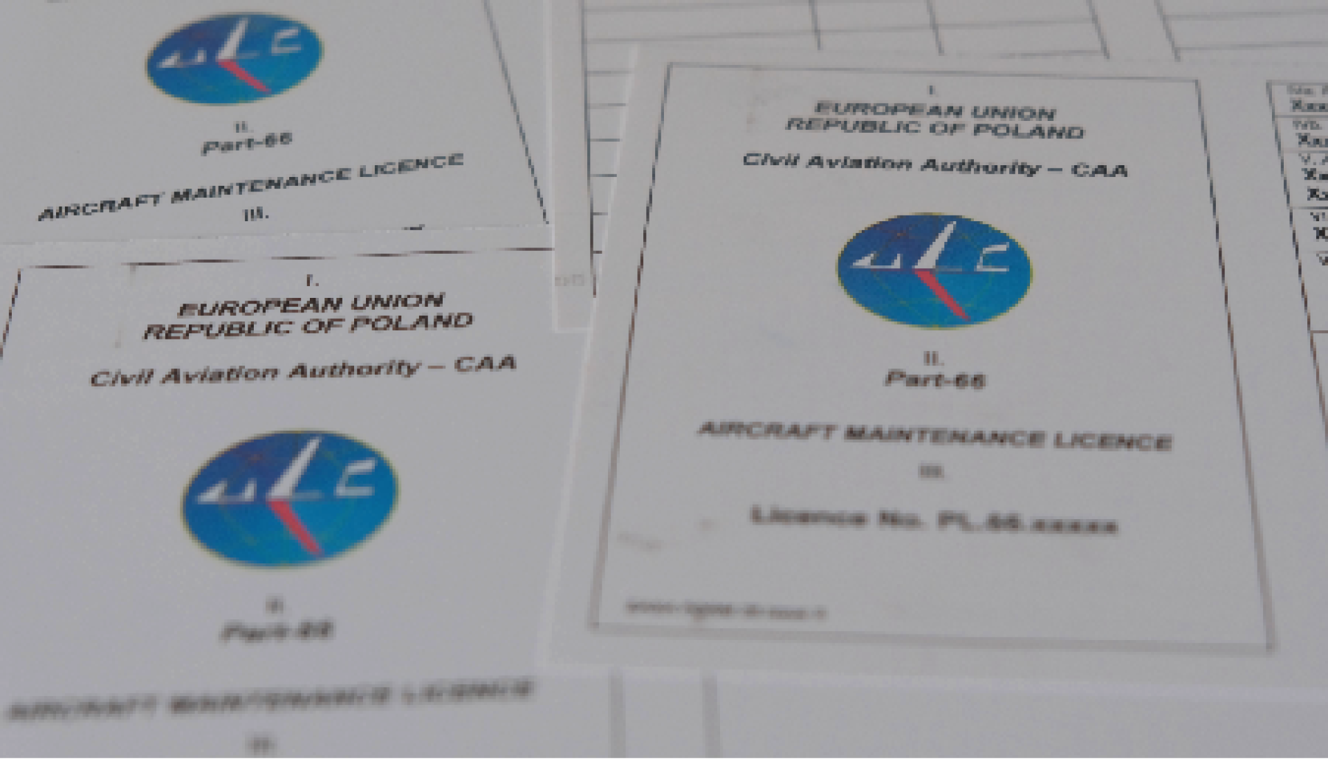 Nowy wzór wniosku do licencji na obsługę techniczną statku powietrznego ...